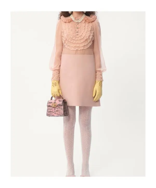 Valentino Garavani Vlogo Shoulder Bag - Nude