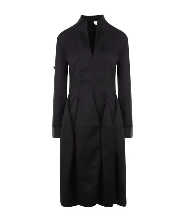 Bottega Veneta Silk Twill Dress - Black