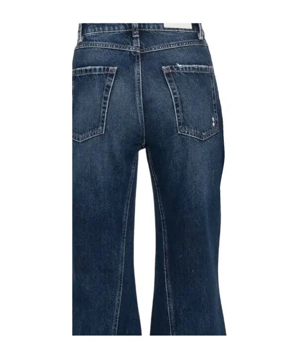 ICON DENIM LOS ANGELES Stella Flared Jeans - Black