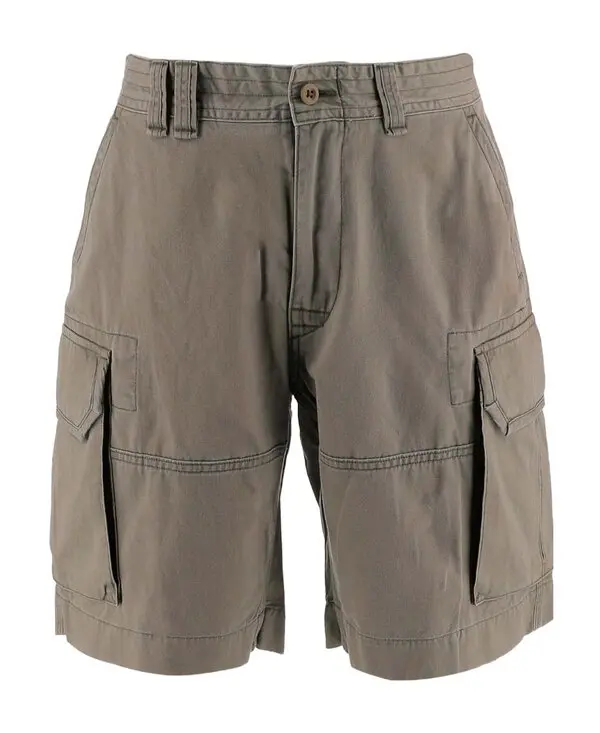 Polo Ralph Lauren Knee-length Cargo Shorts With Logo Detail - Green