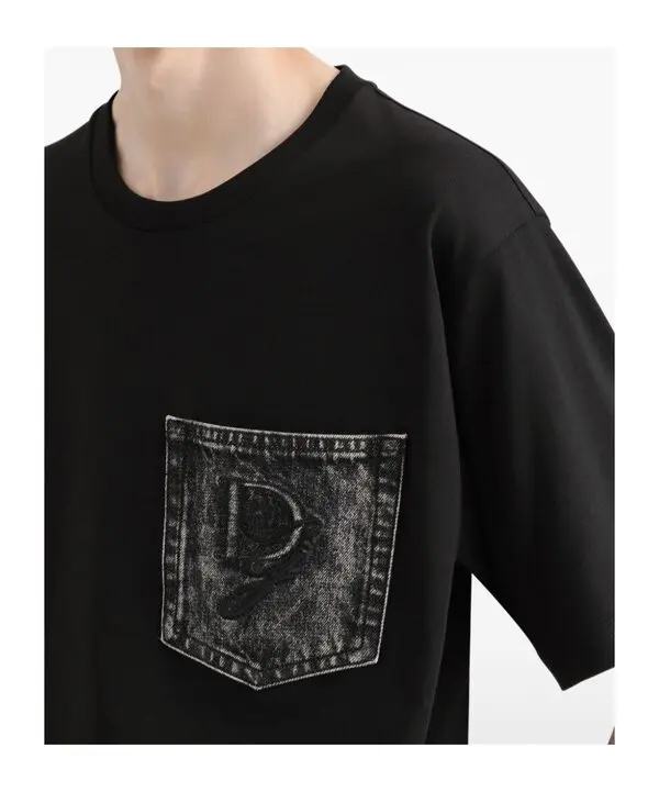 Dolce & Gabbana Dolce Gabbana Logo Detailed Jersey T-shirt