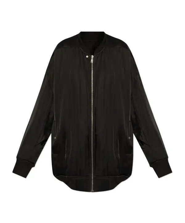Rick Owens Jumbo Flight Zipped Bomber Jacket