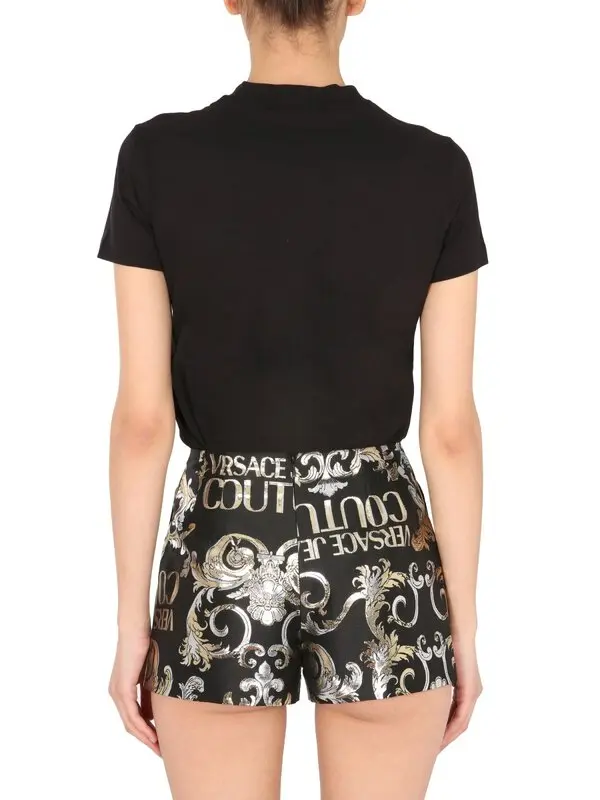 Versace Rococo Crystal-motif T-shirt