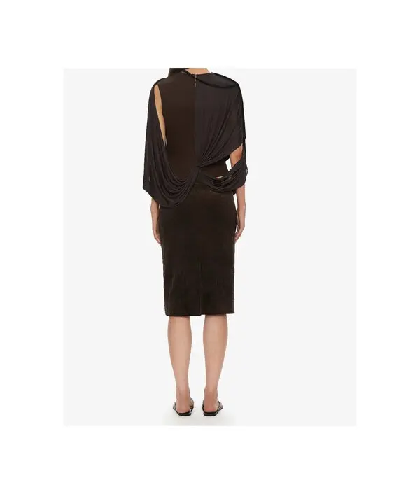 Christopher Esber Outline Collision Dress - Espresso