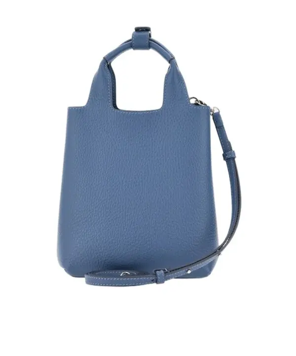 Hogan Logo Embossed H-bag Mini Shopping Bag