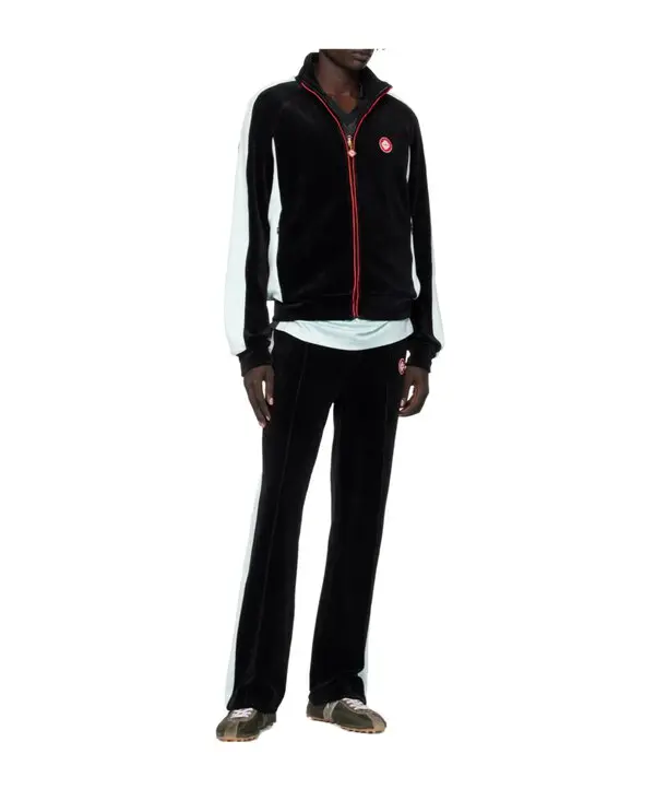 Casablanca Chenille Zip Up Sweatshirt