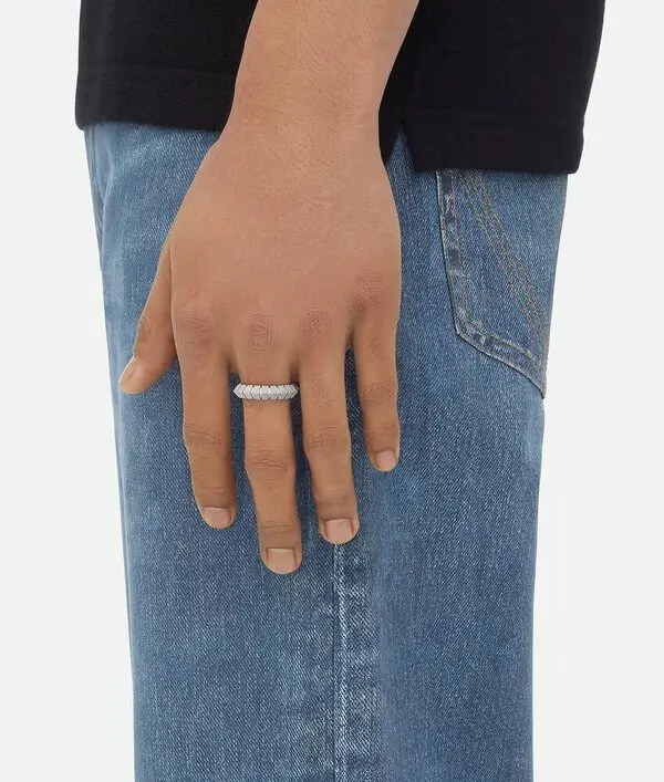Bottega Veneta Textured Ring