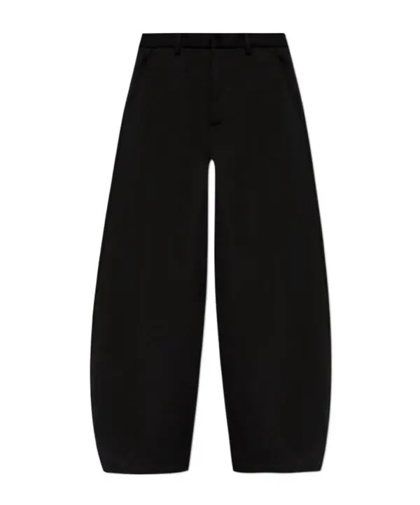 Dsquared2 Icon Logo Wide Leg Trousers - Black