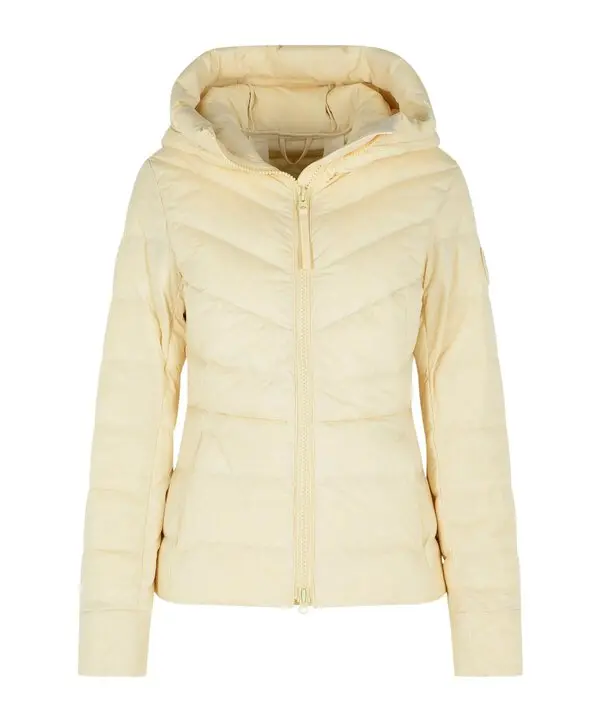 Canada Goose Hooded Padded Jacket - Nude