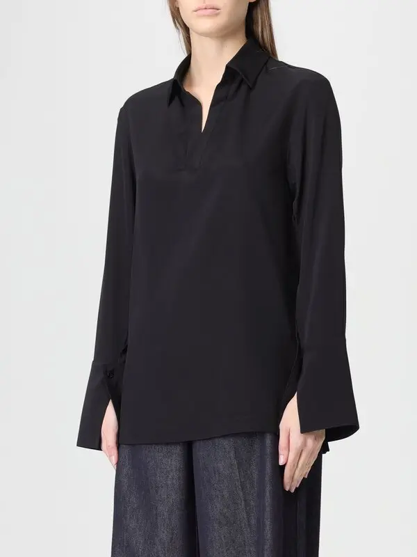 Max Mara Dover V-neck Long-sleeved Top