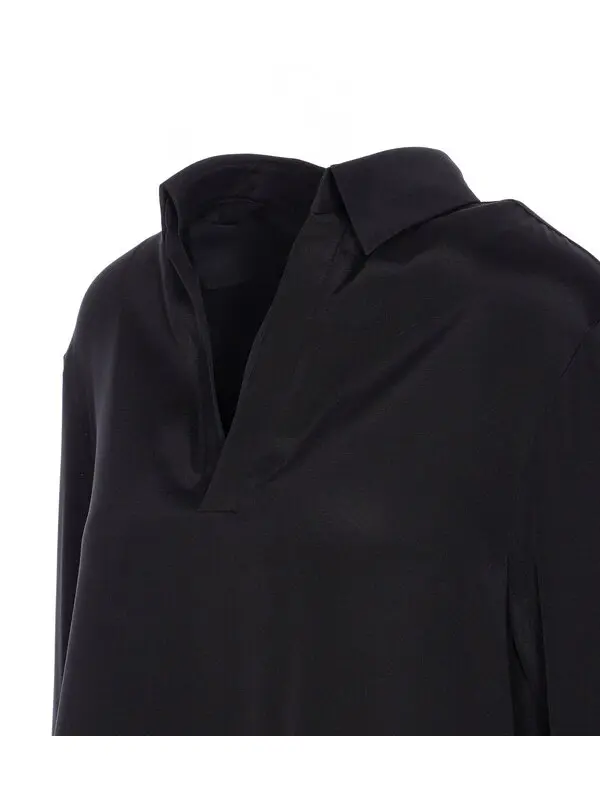 Max Mara Dover V-neck Long-sleeved Top