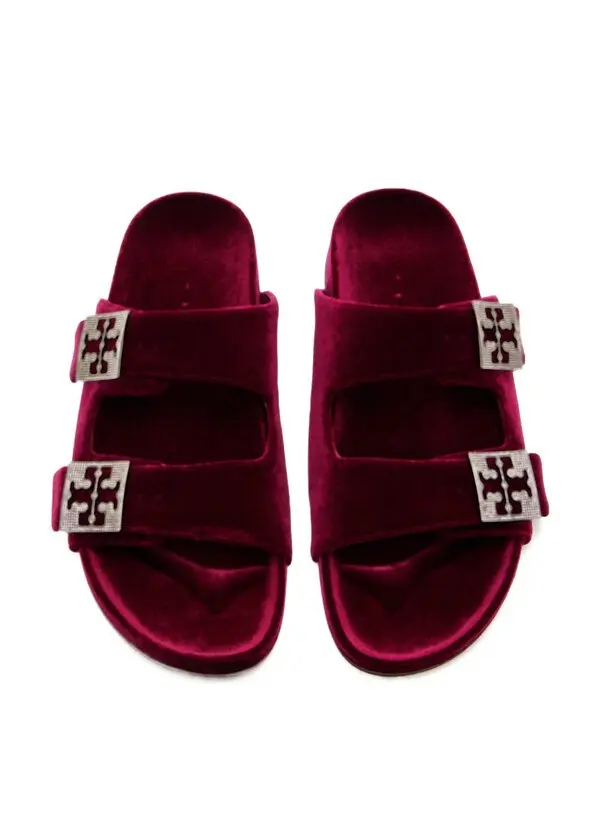 Tory Burch Mellow Pavé Sandals - Brown