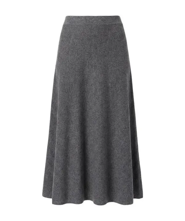 LISA YANG Cashmere Skirt - Black
