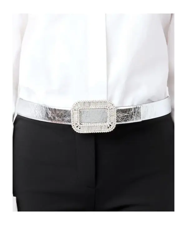ROGER VIVIER Pilgrim Belt In Leather