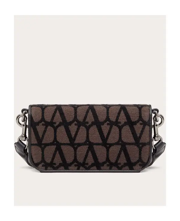 Valentino Garavani Vlogo Plaque Foldover Top Tote Bag