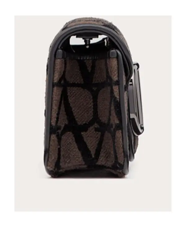 Valentino Garavani Vlogo Plaque Foldover Top Tote Bag