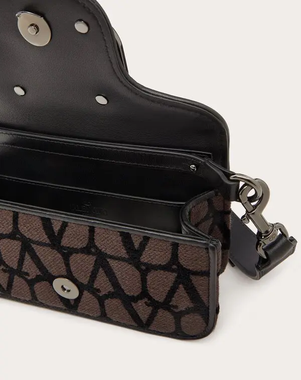 Valentino Garavani Vlogo Plaque Foldover Top Tote Bag
