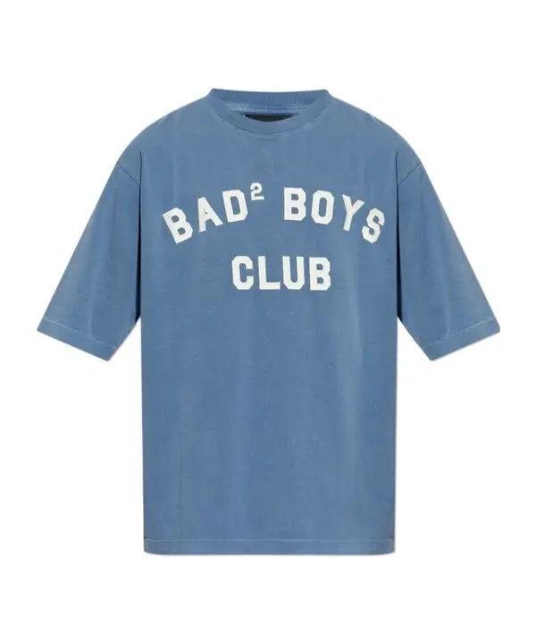Dsquared2 Vintage Fade Loose Fit T-shirt - Blue