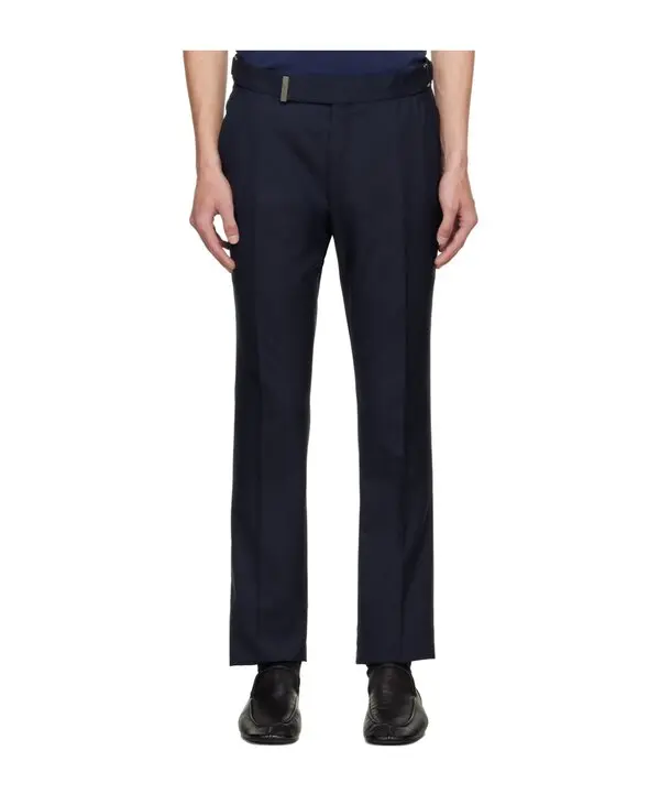 TOM FORD Pleated Wool Trousers