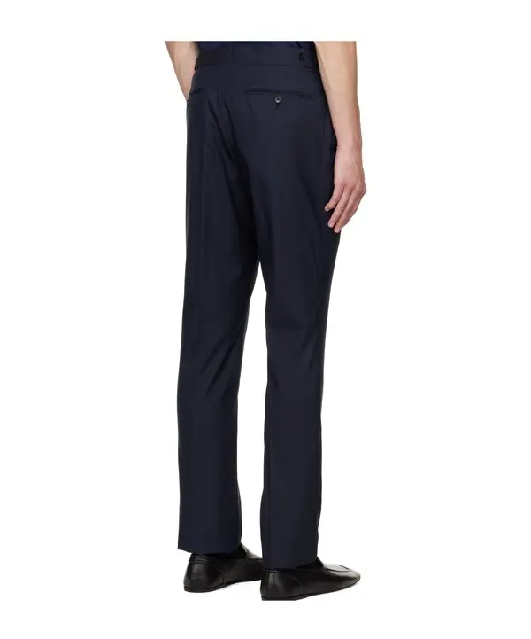TOM FORD Pleated Wool Trousers