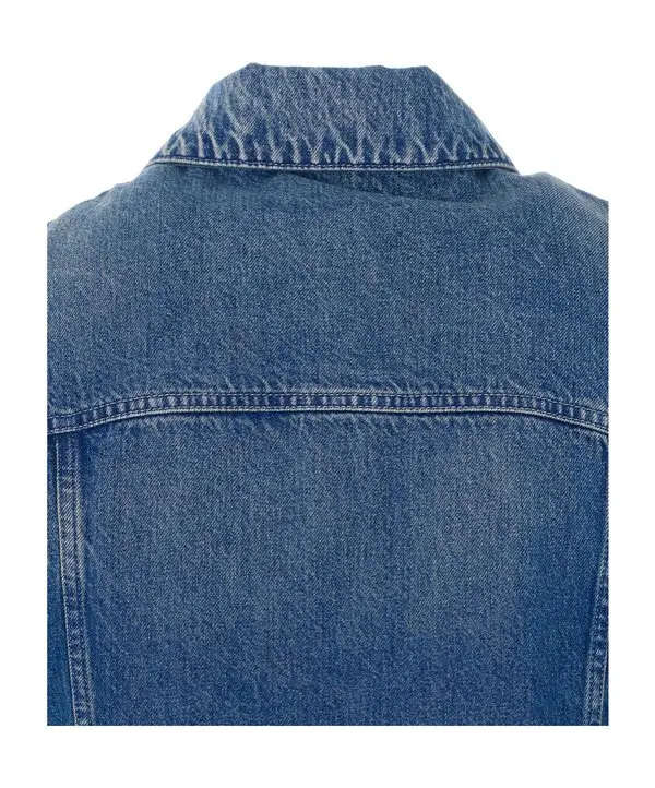 ANN DEMEULEMEESTER Sleeveless Denim Vest