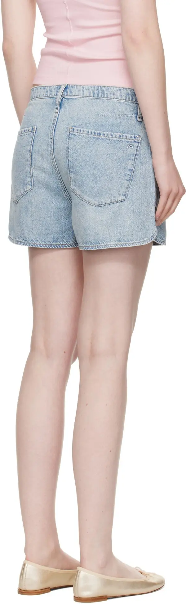 RAG  BONE Rag & Bone Drawstring Denim Shorts