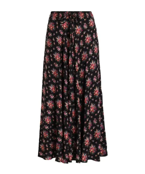 Dolce & Gabbana Floral Printed Midi Skirt