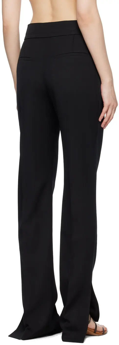 Jacquemus Le Pantalon Tibau Tailored Trousers - Black