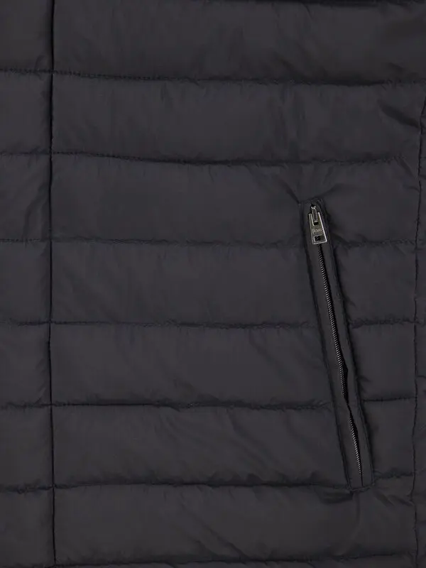 Herno Padded Quilted Vest Jacket - Black