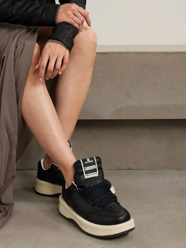 CONVERSE X DRKSHDW Rick Owens Lace-up Sneakers