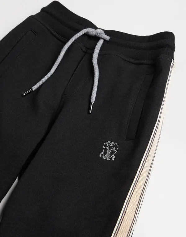 Brunello Cucinelli Grosgrain Trim Tracksuit Bottoms
