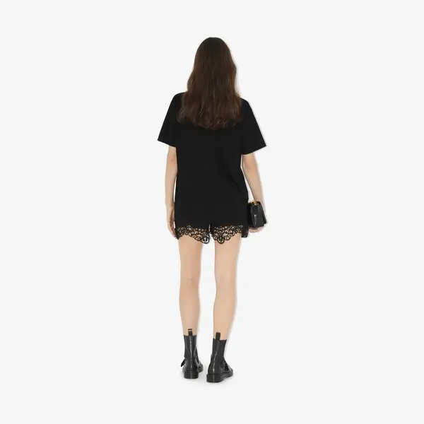 Burberry Logo Printed Crewneck T-shirt