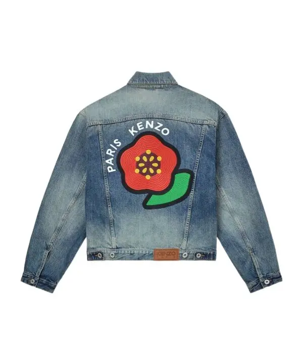 Kenzo Pop Embroidered Trucker Jacket