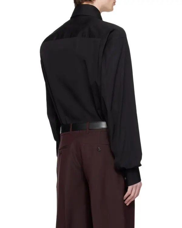 Alexander McQueen Long Sleeved Skull Embroidered Shirt