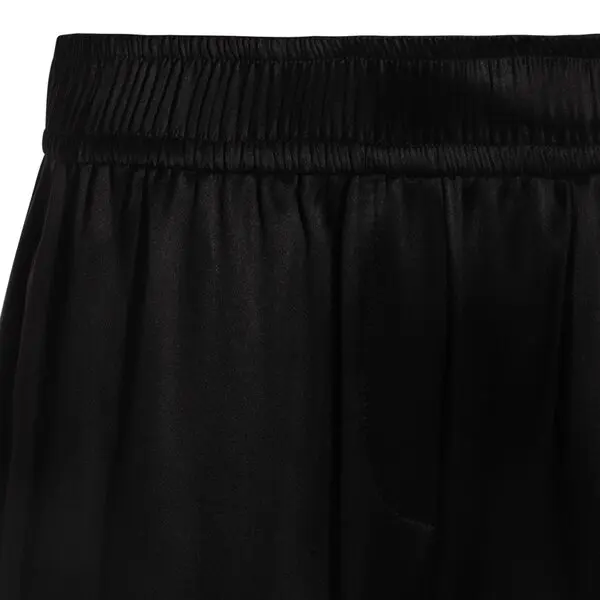 Brunello Cucinelli Palazzo Straight Leg Pants - Black