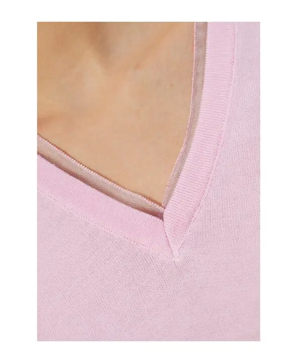 Fabiana Filippi Sleeveless V-neck Knitwear