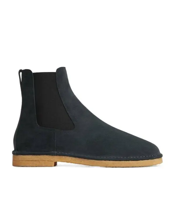 Bottega Veneta Daddy Chelsea Ankle Boot - Black