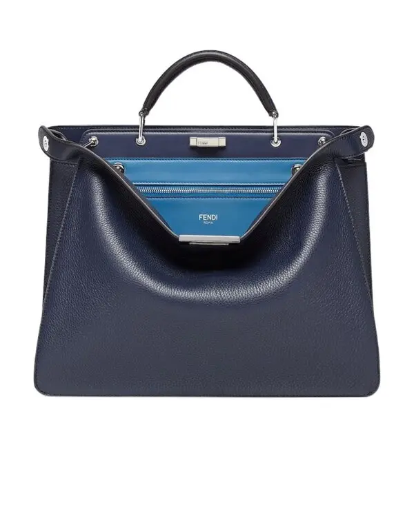 Fendi Peekaboo Iseeu Medium Tote Bag - Blue