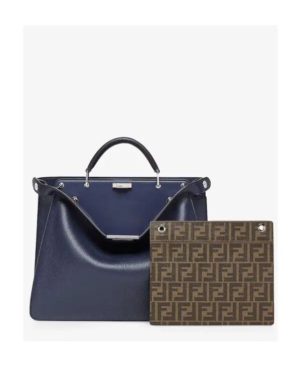 Fendi Peekaboo Iseeu Medium Tote Bag - Blue