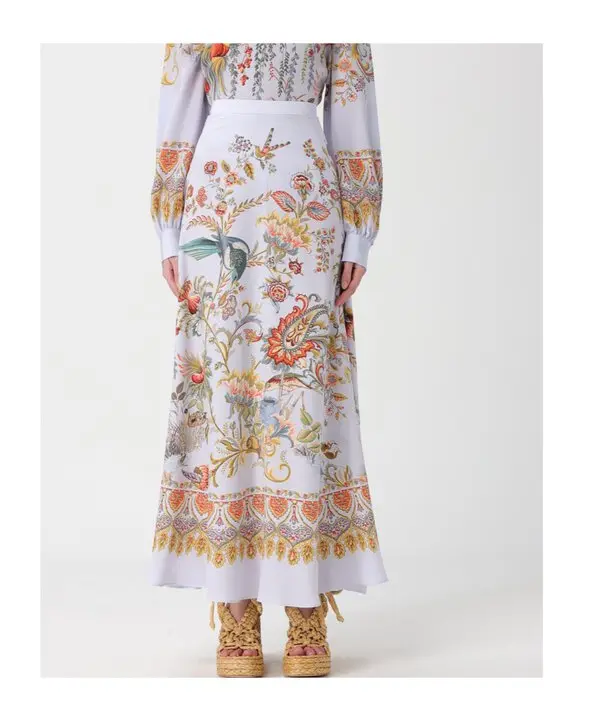 Etro Floral Printed Maxi Skirt
