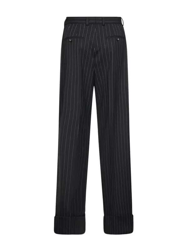 Dolce & Gabbana Pinstriped Trousers - No