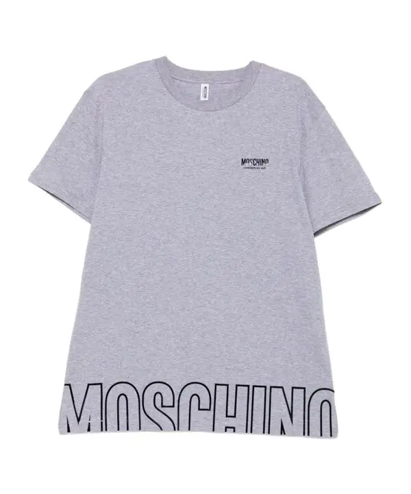 Moschino Logo-detail Cotton T-shirt
