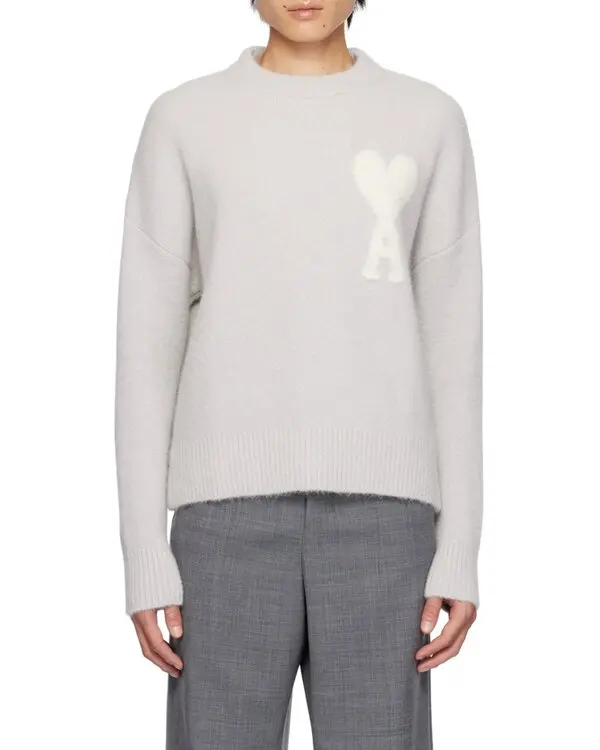 AMI Paris De Coeur Crew Neck Jumper
