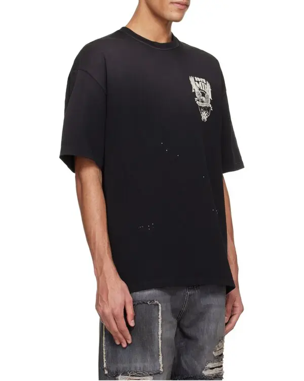 Amiri Graphic Print Crewneck T-shirt