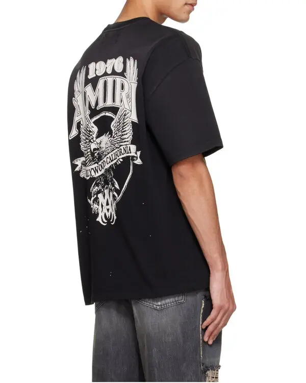 Amiri Graphic Print Crewneck T-shirt