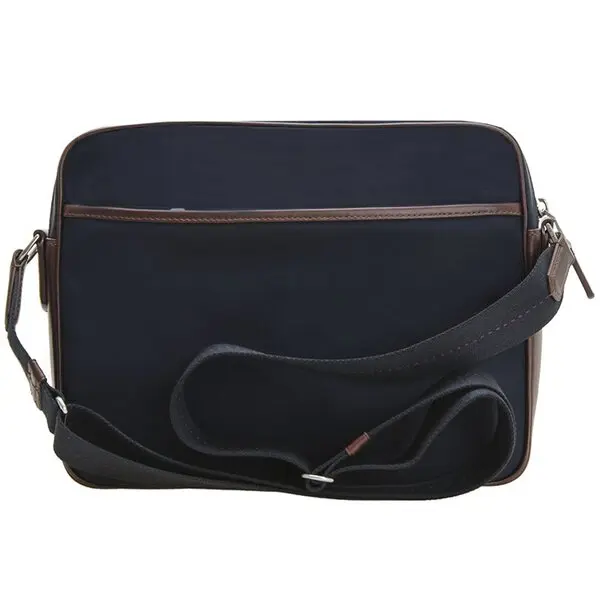 Dunhill Badge Detail Shoulder Bag - Black