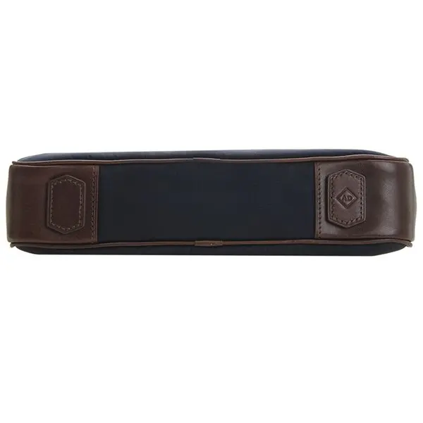 Dunhill Badge Detail Shoulder Bag - Black