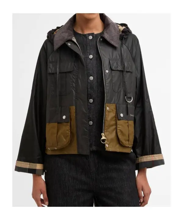 Barbour Liza Hooded Wax Jacket