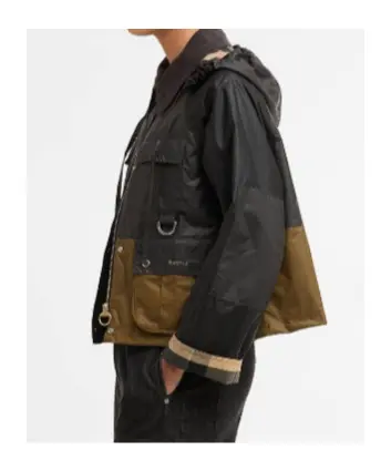 Barbour Liza Hooded Wax Jacket