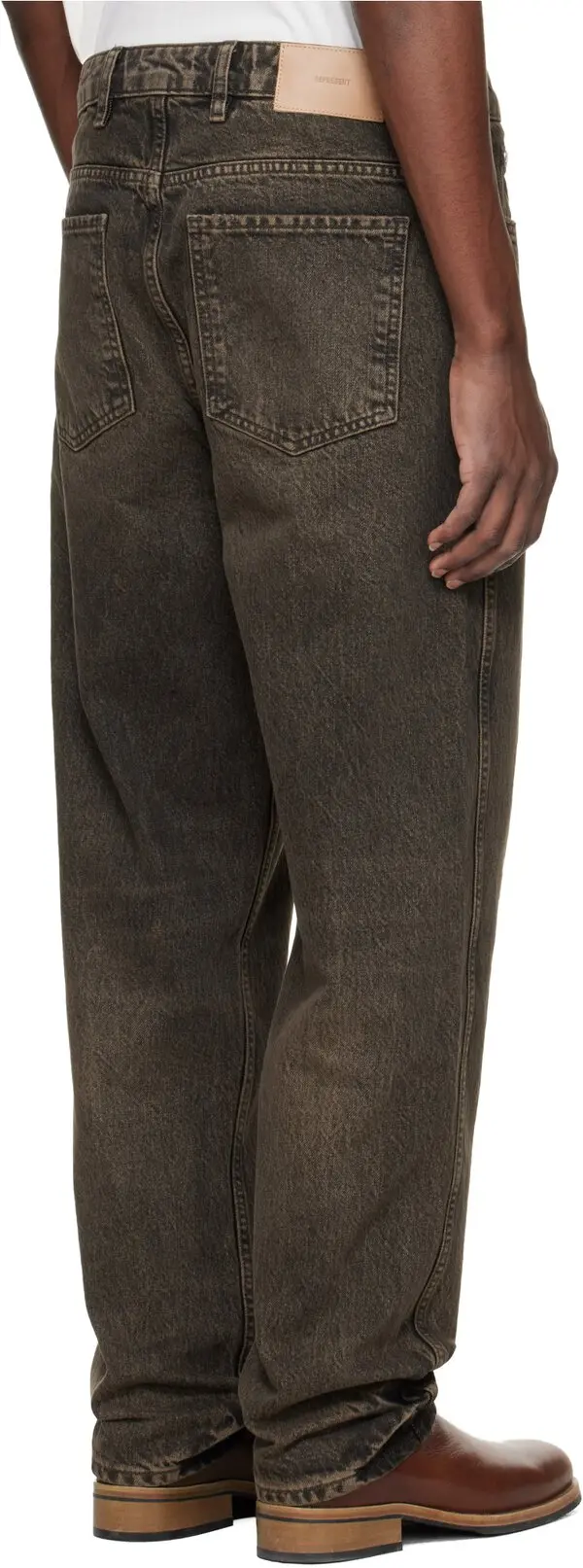 REPRESENT R2 Straight-leg Jeans - Bark